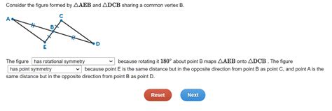 Consider The Figure Formed By Aeb And Dcb Sharing A Common Vertex B The