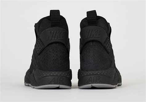 Nike Air Huarache Run Mid Black Dust 807314 002 Sneaker Bar Detroit
