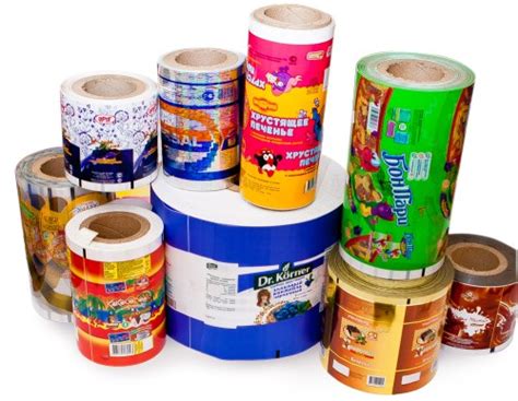 Гибкая упаковка для сыпучих продуктов, пленка БОПП