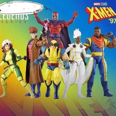 Legends Retro Genuine X Men Bishop Magneto Rogue Gambit Action Figure Xmen Toys Doll