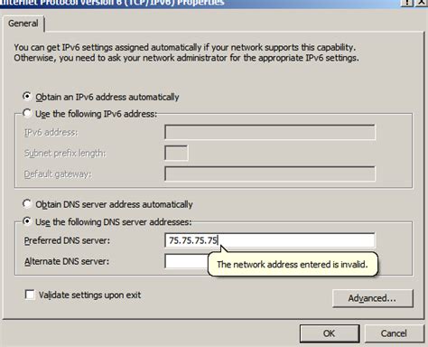 Dns The Network Address Entered Is Invalid Windows Super User