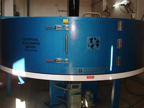 Centrifuge Acceleration Test System Dynamic Associates And Services