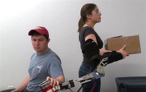 Wearable Robotic Forearm Makes You More Productive Robotic Gizmos