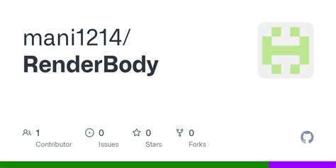 github mani1214 renderbody