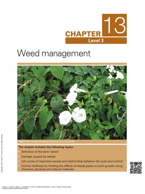Principles Of Horticulture Level 3 Download Free Pdf Weed