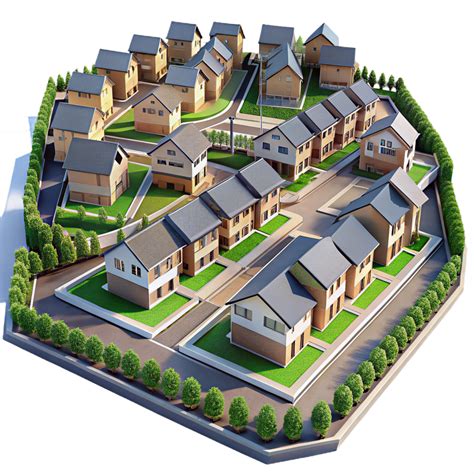 Splendid Avant Garde A Sprawling Suburban Housing Development Aerial