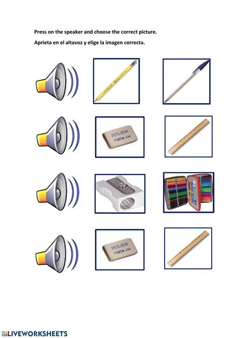 Class Object Milagros Abad Vidal Live Worksheets