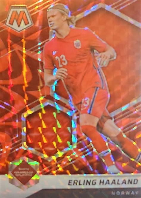 Erling Haaland 2021 Mosaic Road To Fifa World Cup 56 Reactive Red