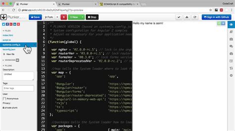EP Angular Quickstart Plunker DEPRECIATED YouTube