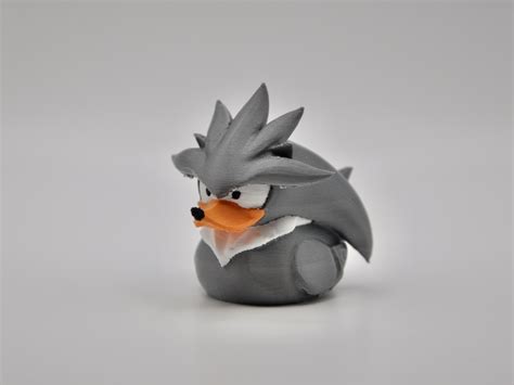 Silver The Hedgehog Duck By M2 Design Makerworld Download Free 3d Models