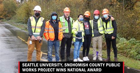 Seattle University Snohomish County Public Works Project Wins National