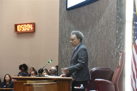 Lightfoot Details 164b Spending Plan That Closes Projected Budget Gap