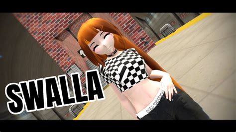 Mmd Blackpink Swalla Lisa Dance Cover Youtube