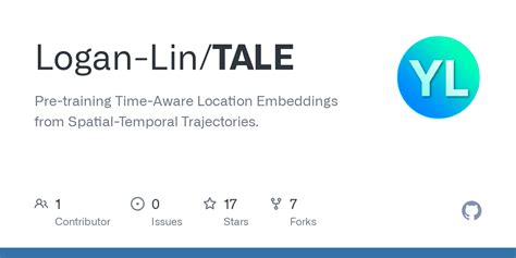 GitHub Logan Lin TALE Pre Training Time Aware Location Embeddings