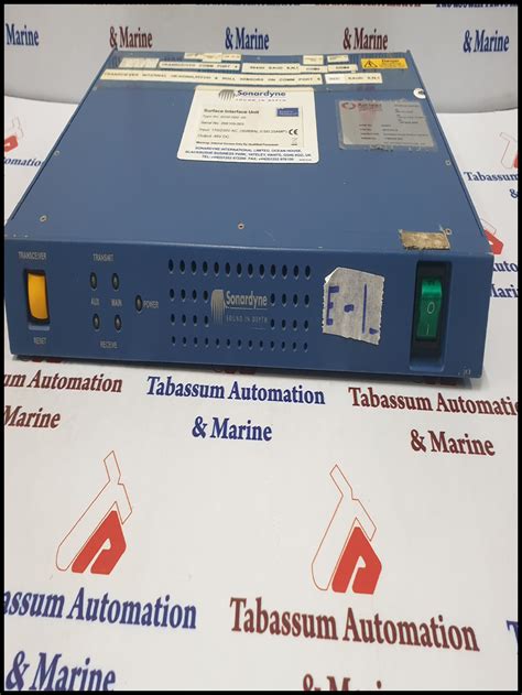 Sonardyne Surface Interface Unitsonardyne Surface Interface Unit