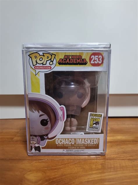 Funko Pop My Hero Academia Ochaco Masked Hobbies Toys Toys Games On Carousell