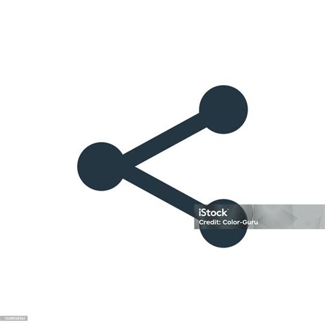 공유 링크 아이콘입니다 웹 사이트 디자인 및 모바일 앱 개발 인쇄를 위한 글림프 공유 링크 아이콘 흰색 배경에 격리된 채워진 인터페이스 컬렉션에서 링크 아이콘을 공유합니다
