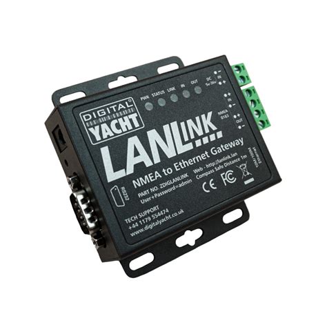 Digital Yacht Lanlink Nmea 0183 Ethernet Gateway Milltech Marine
