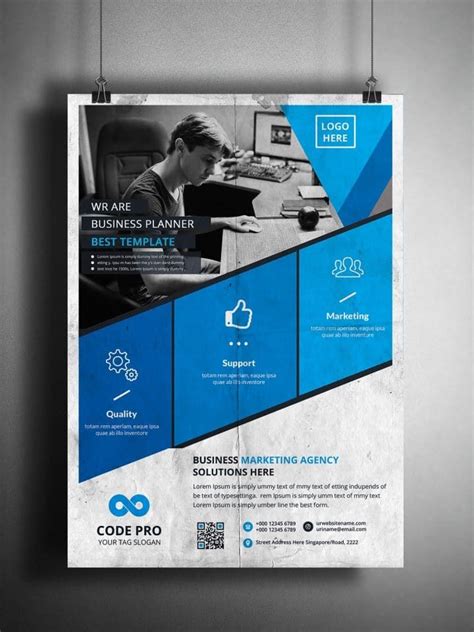 33 Mockups Daffiches Et De Posters Psd à Télécharger Gratuitement Poster Psd Affiche Flyer
