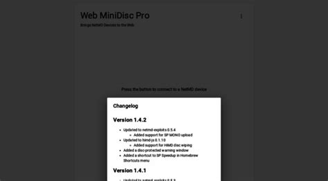 Web Minidisc Wiki Web Minidisc Pro Version 1 5 Web Mini Disc