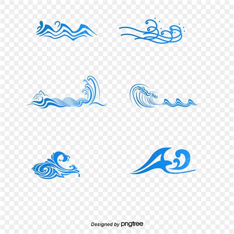 푸른 파도가 물보라 물결 흰 파도 Png 일러스트 및 Psd 이미지 무료 다운로드 Pngtree
