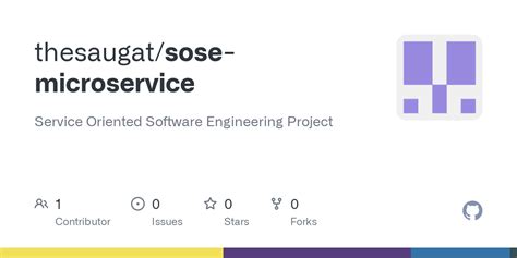 Github Thesaugatsose Microservice Service Oriented Software