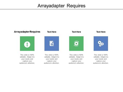 Arrayadapter Requires Ppt Powerpoint Presentation Model Example Introduction Cpb Presentation