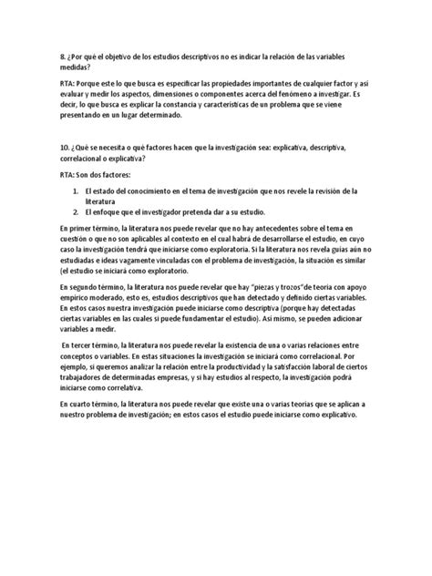 Estudios Descriptivos Pdf