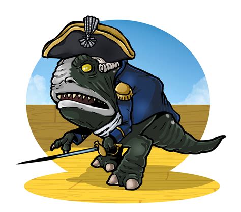 I Get Commissioned By Strange People A Blurrg Wearing An Admiral