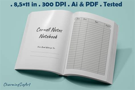 Cornell Notes Notebook