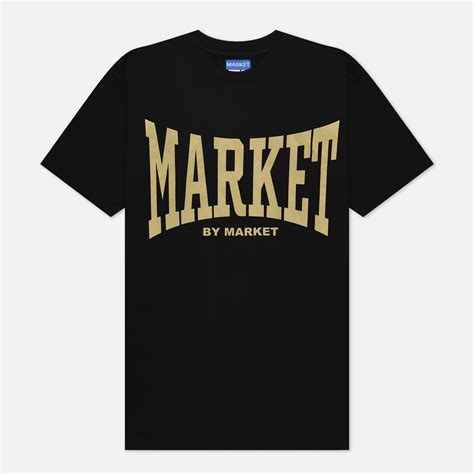Мужская футболка MARKET Persistent Logo, 399001370-WBLK