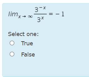 Solved Limx X X Select One Truefalse Chegg