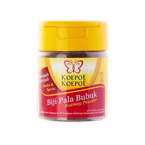 Jual Biji Pala Bubuk 37gr Shopee Indonesia