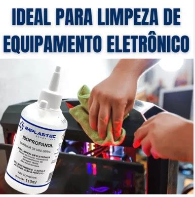Alcool Isopropilico Isopropanol 99 8 Implastec Frasco 110ml