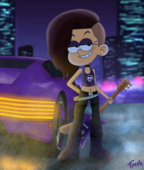 Cyberpunk Luna Loud By Thefreshknight On Deviantart The Loud House Luna The Loud House Fanart