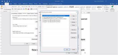 How To Set Path For Environment Variables In Windows