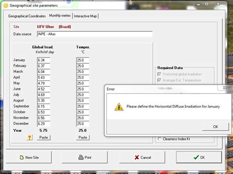 bug creating a new meteo site 6 44 problems bugs pvsyst forum