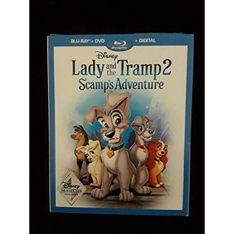 Lady And The Tramp Ii Scamps Adventure Blu Ray Dvd Digital Code