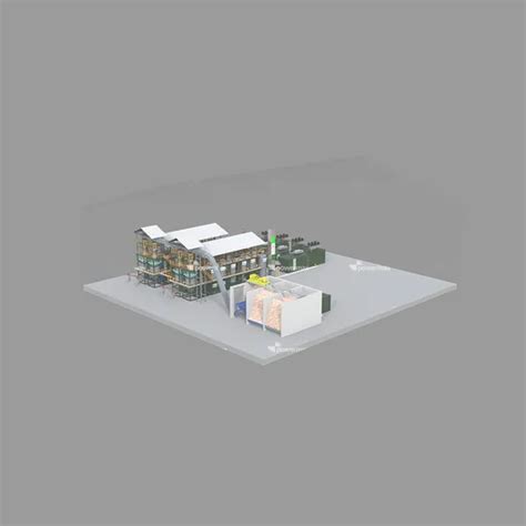 Framework Structure Of Efb Raw Material Power Generation System Biowatt