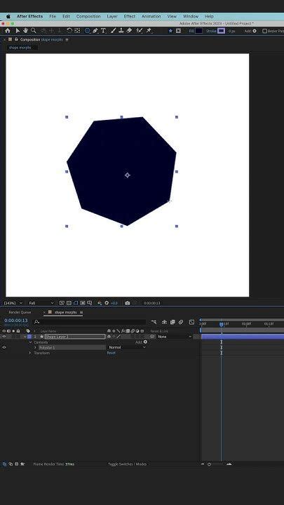 Morph Shapes In After Effects в 2024 г