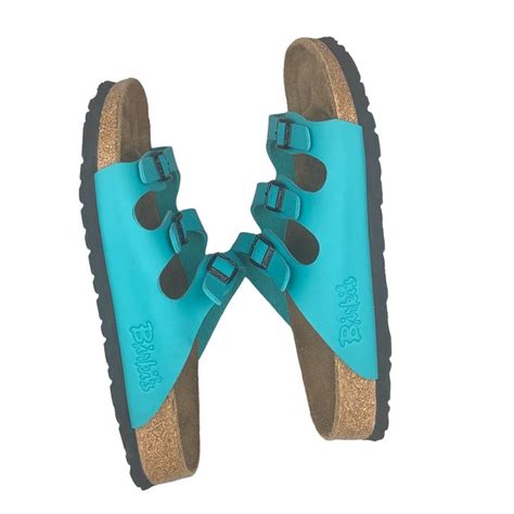 Birkis By Birkenstock Florida Slide Sandals Size L7 Gem