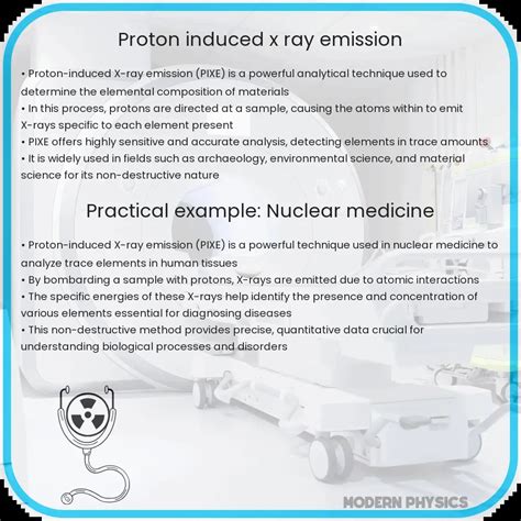 Proton Induced X Ray Emission Overview And Uses