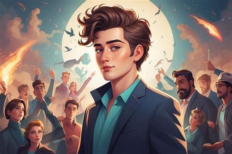Premium Ai Image Self Confidence Concept Illustration