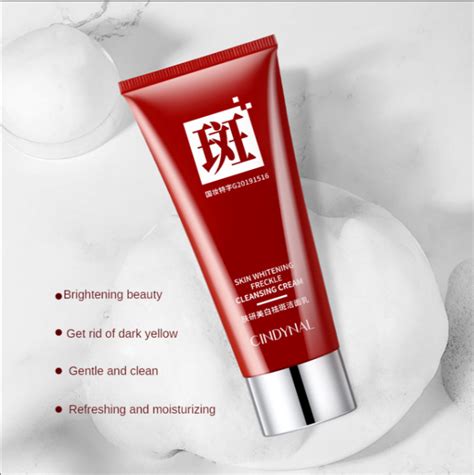 Cindynal Whitening Freckle Removing Cleanser Blemish Cream Cosmetics