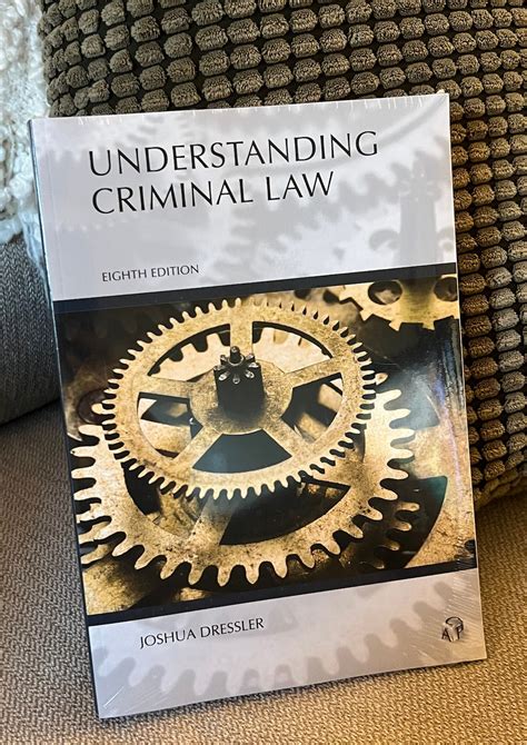 Understanding Criminal Law Eighth Edition By Joshua Dressler Etsy