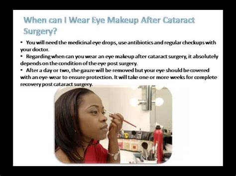 Wearing Eye Makeup After Cataract Surgery Cataract Surgery Wikipedia