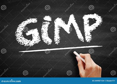 GIMP Gnu Image Manipulation Program Free And Open Source Raster Graphics Editor Used For Image