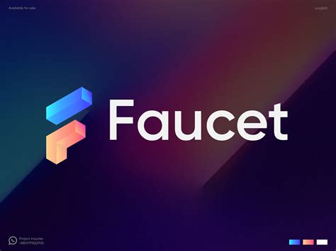 Faucet Blockchain Logo On Behance