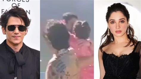 Vijay Varma And Tamannaah Bhatia Spotted Kissing On New Years Eve