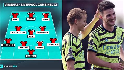 Arsenal 5 6 Liverpool Combined Xi Saka In Over Injured Salah As Jesus